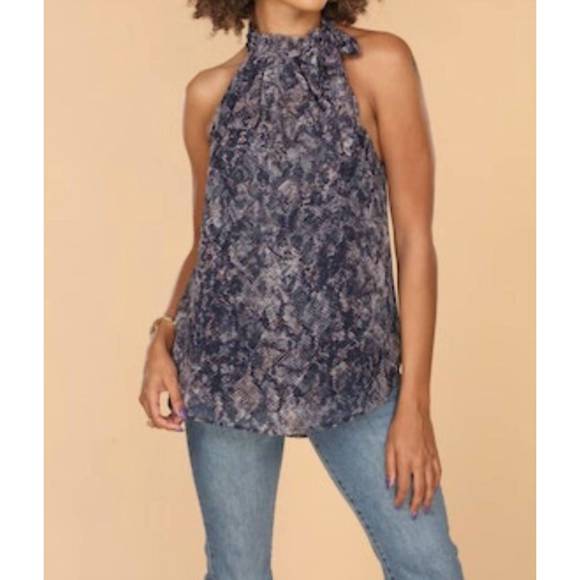 Veronica M | Tops | New Veronica M Halter Top Wtie Shoulder In Huxley ...